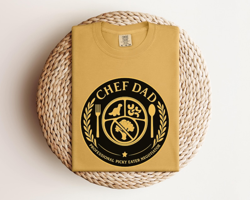 Chef Dad Shirt, Professional Picky Eater Negotiator Tee, Funny Cooking ...