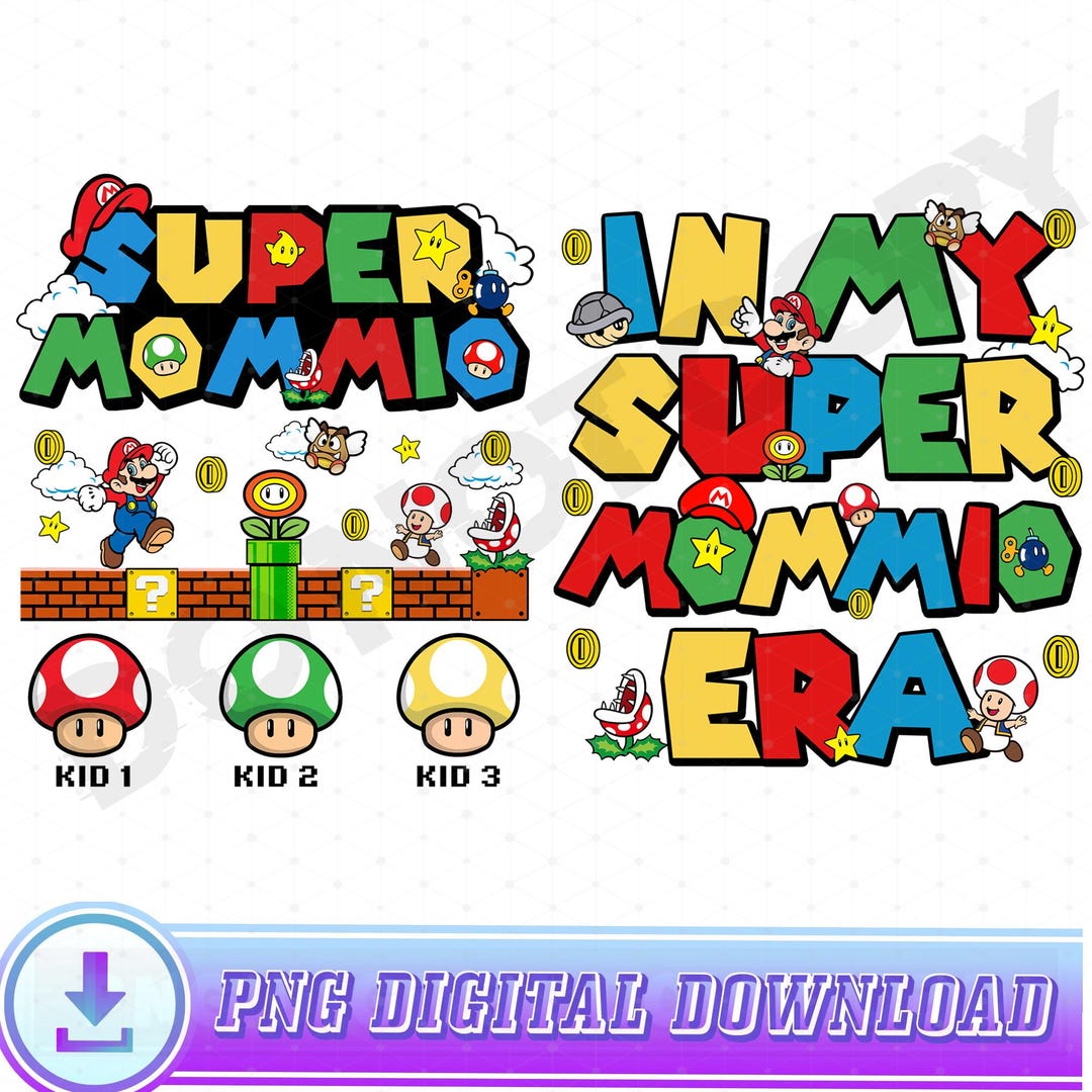 Personalized Super Mommio PNG, Super Daddio Kiddo Matching Png, Super ...