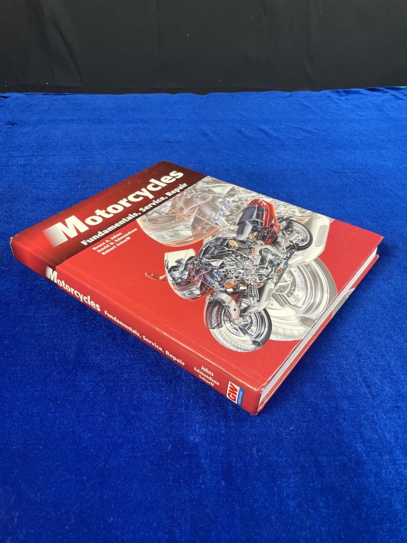 Motorcycles -fundamentals, Service, Repair – Illustrated Hardcover ...