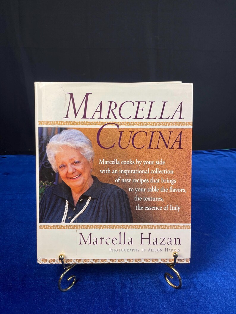 Marcella Cucina by Marcella Hazan (1997 First Edition) – A Celebration ...