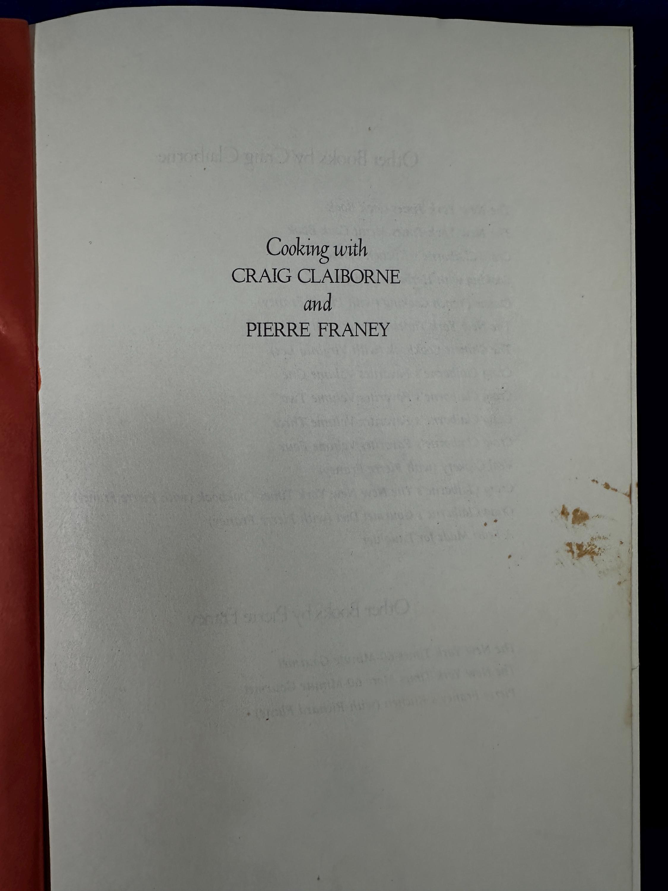 1983 Cooking With Craig Claiborne and Pierre Franey - Etsy