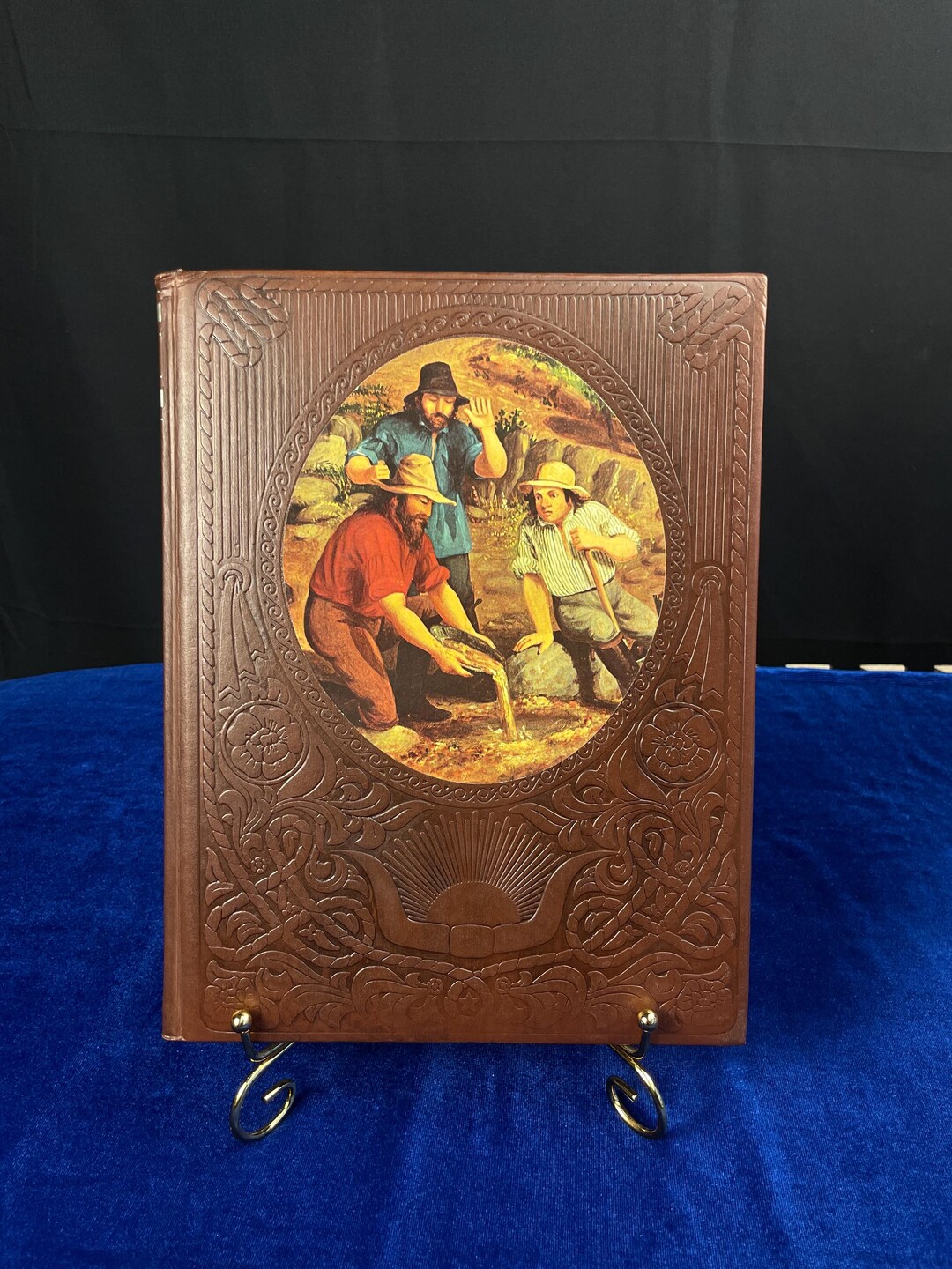 The Forty-niners– Time-life Old West Series – 1970s Leatherette ...
