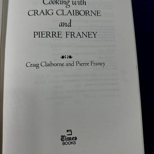 1983 Cooking With Craig Claiborne and Pierre Franey - Etsy