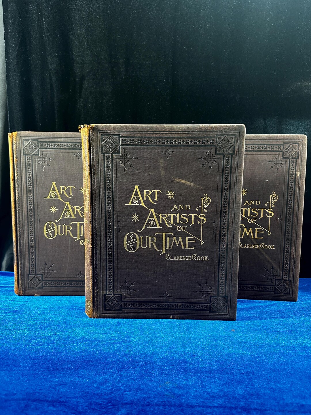 1888 Antique “ Art and Artists of Our Time by Clarence Cook - 3 Volume ...