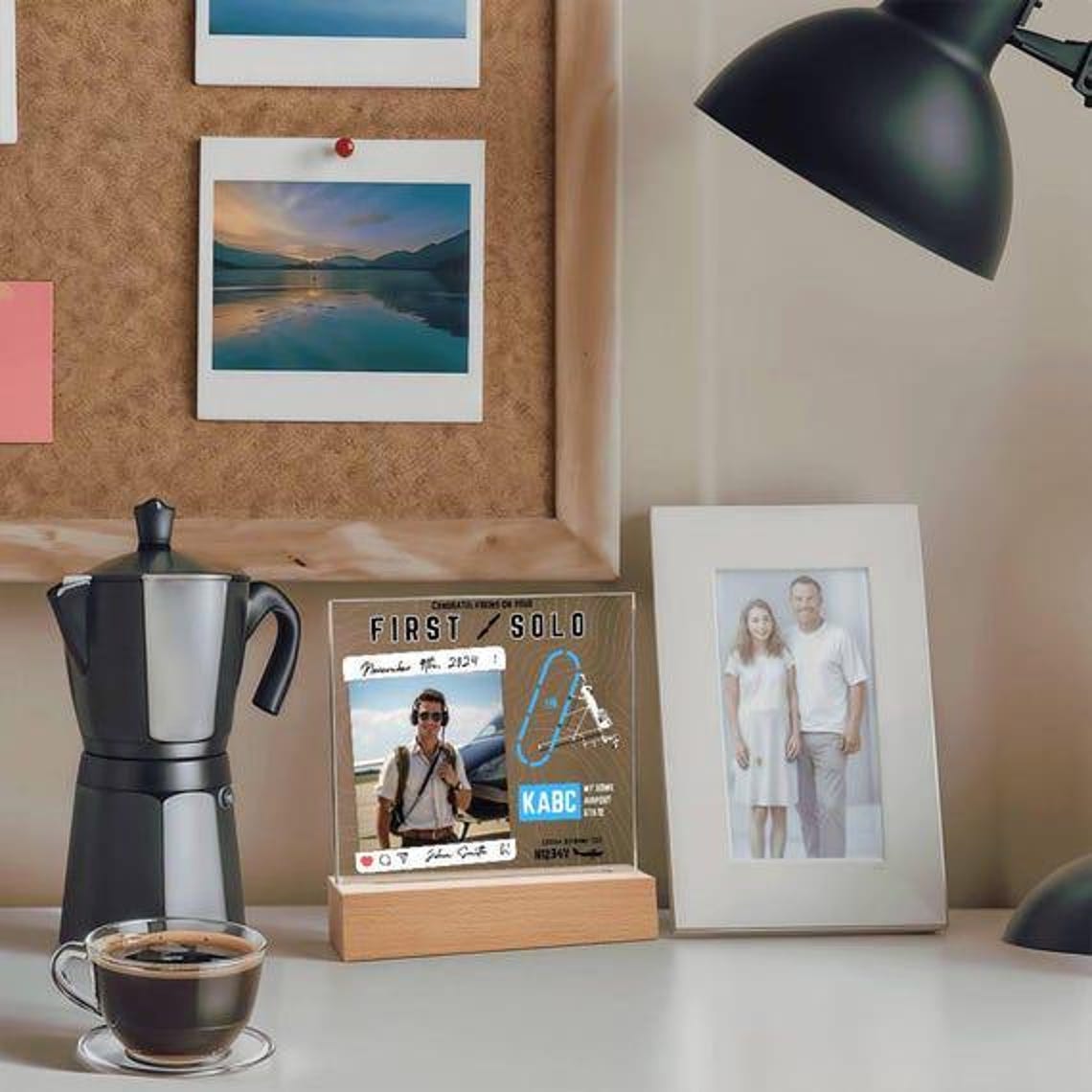 First Solo Flight Plaque | Unique Gift for Student Pilots & Women ...