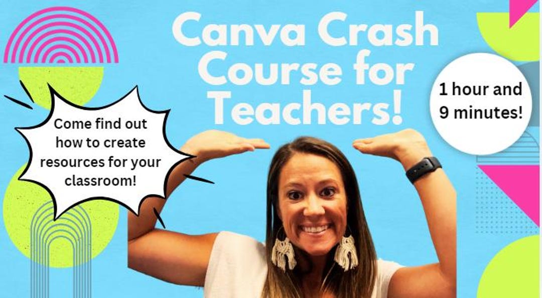 Canva Crash Course for Teachers - Etsy