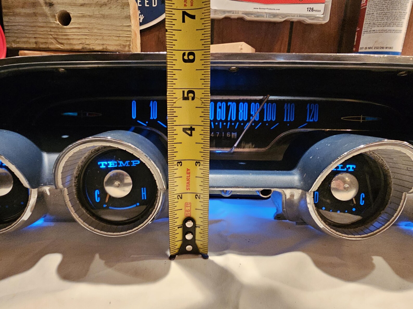 1964 Mercury Speedometer Nightlight - Etsy