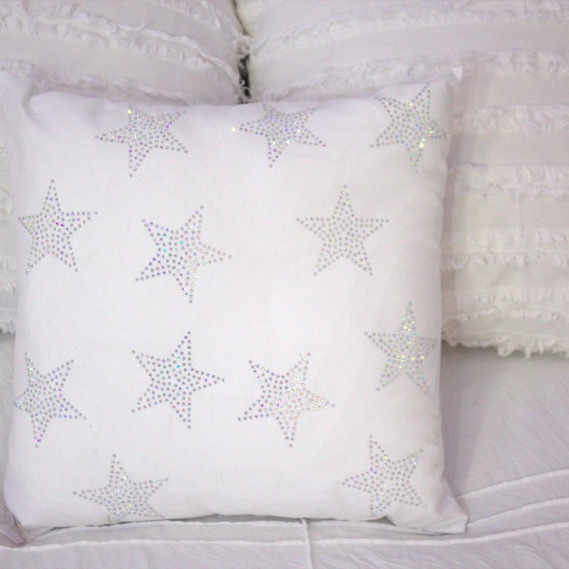 Rhinestone Pillows - Etsy