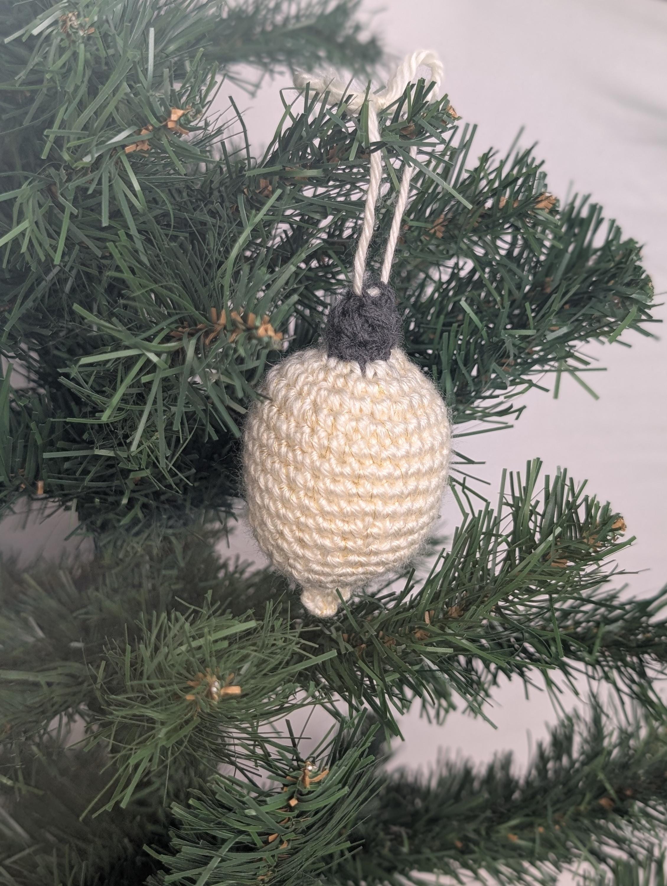 Crochet Christmas Light Bulb Pattern - Etsy