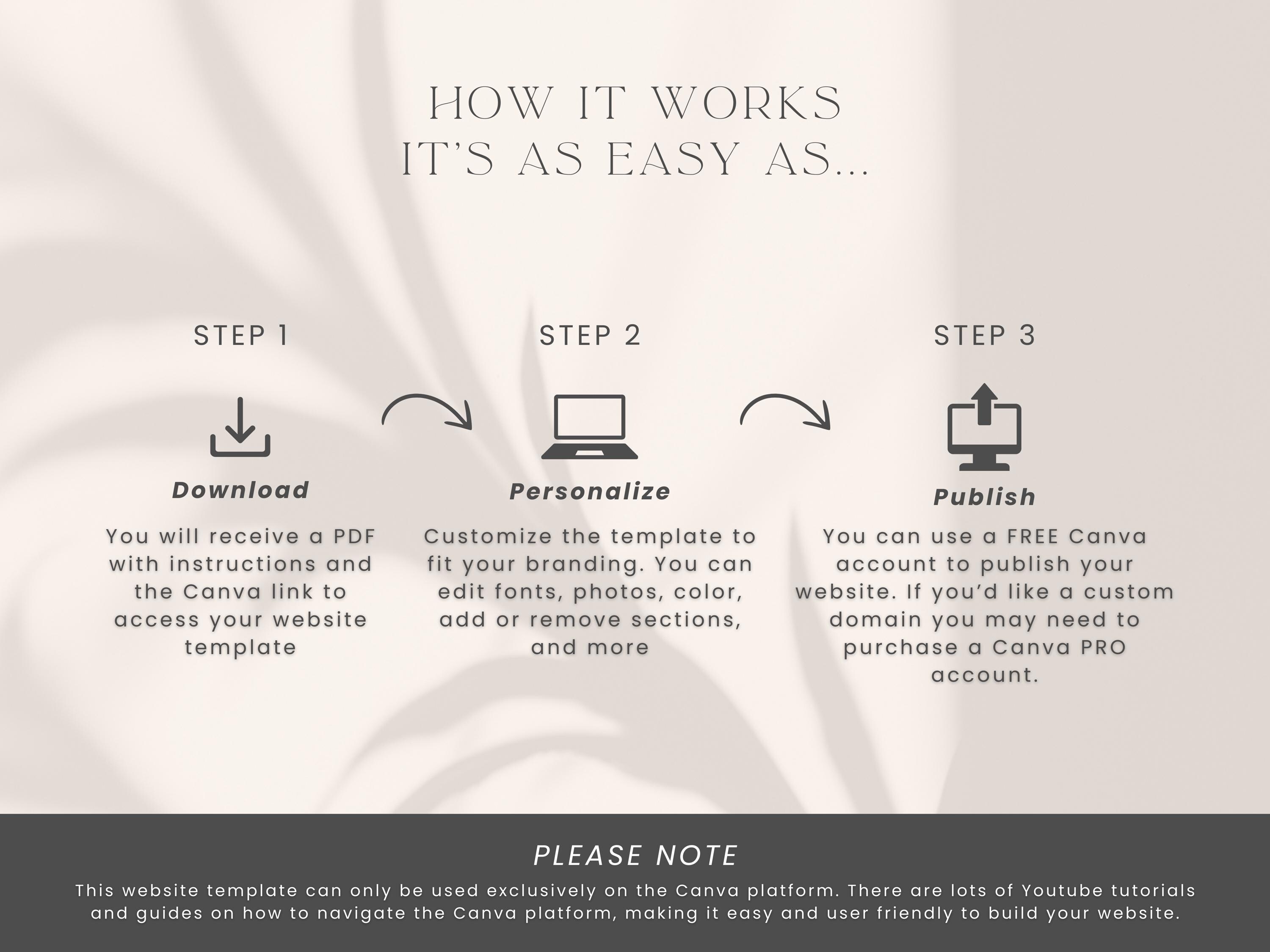 Link in Bio Template Canva Editable Stan Store Bio Link IG Linktree ...