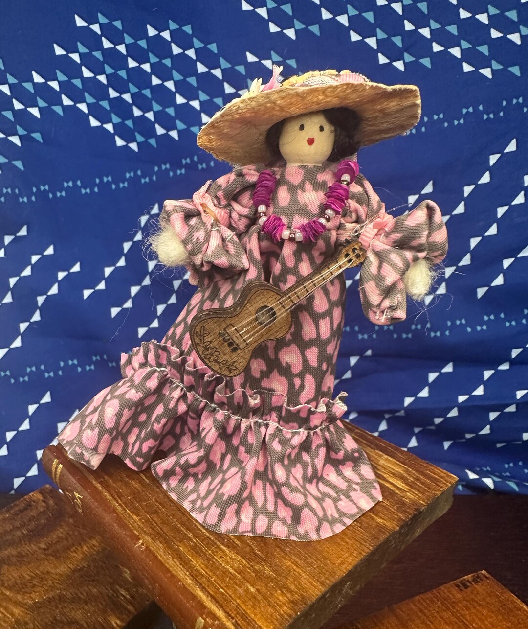 Hawaiian Doll in Pink/grey Holoku Muumuu - Etsy