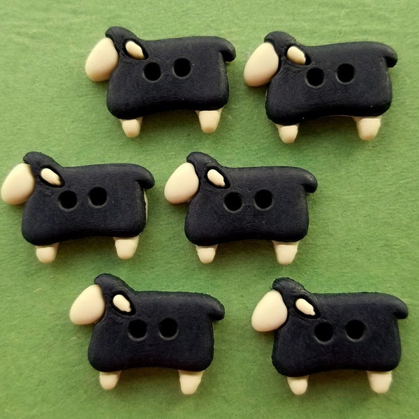 Black Sheep Buttons - Etsy