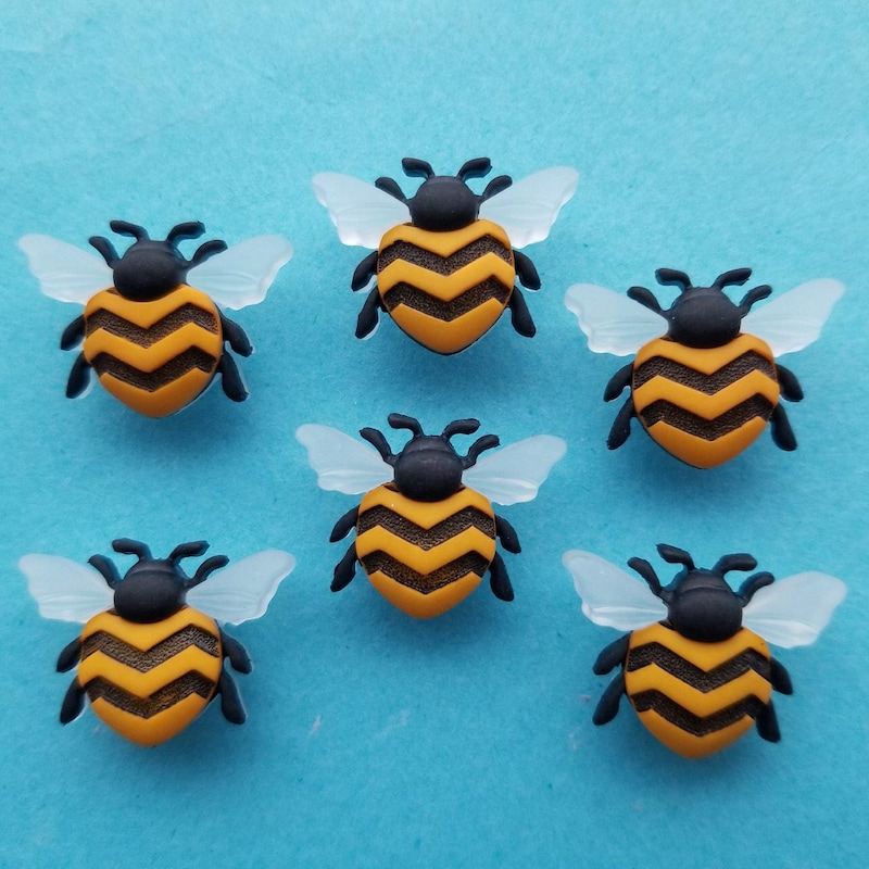 Bee Buttons - Etsy