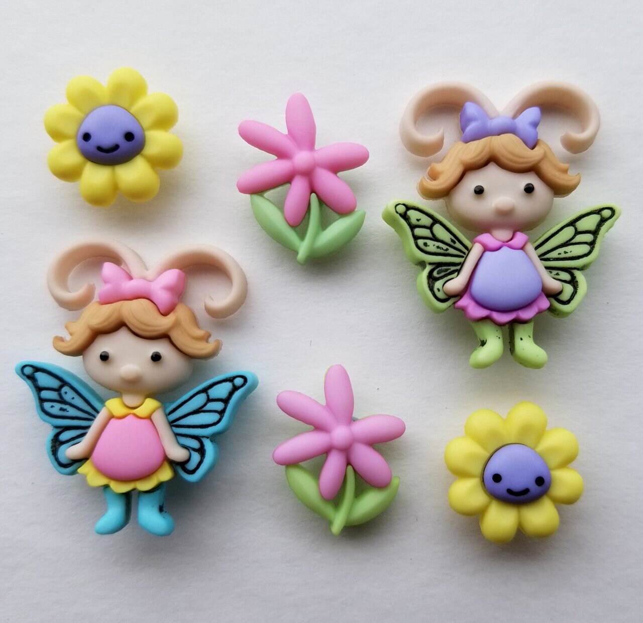 FLOWERS & FLUTTER BUGS Fairy Butterfly Girl Wings Dress It | Etsy