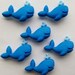 Craft Buttons BLUE WHALE Nautical Sea Life Animal Ocean's - Etsy