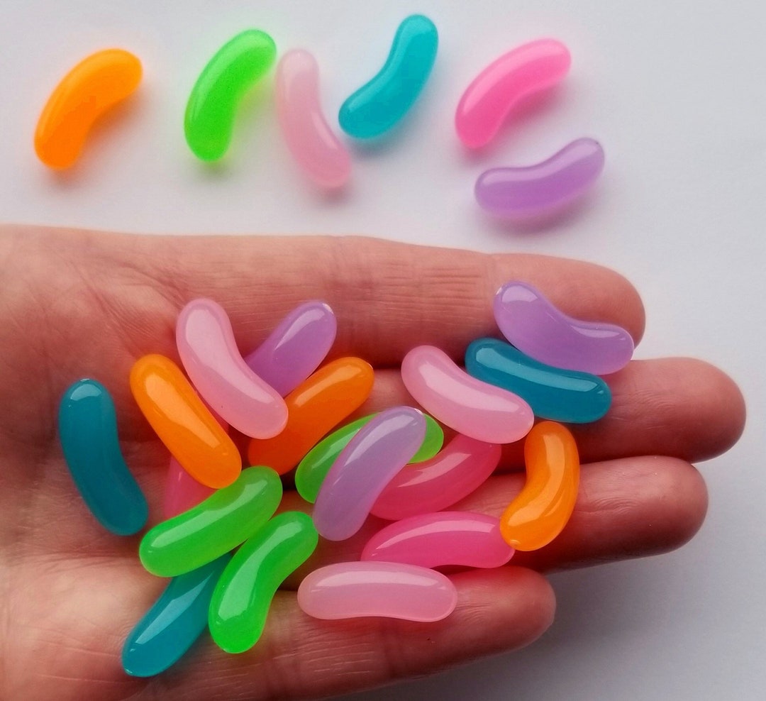 Resin JELLY BEANS Candy Sweets Shop Imitation Food Display Craft ...
