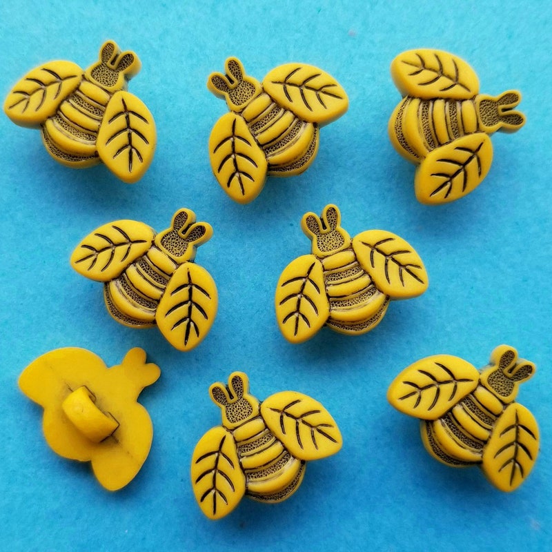 Bee Buttons - Etsy