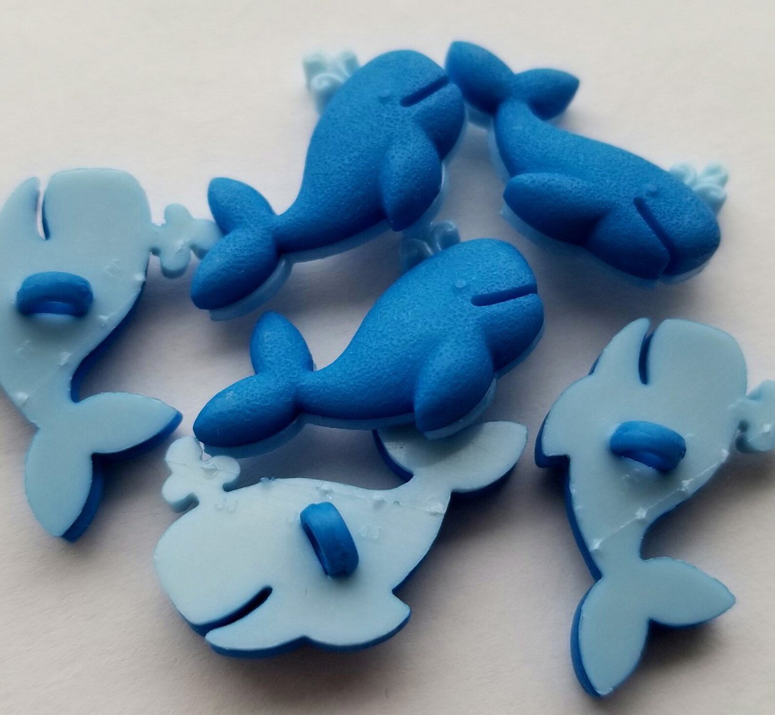 Craft Buttons BLUE WHALE Nautical Sea Life Animal Ocean's - Etsy