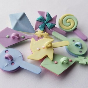 TAILSPIN Kite Lolly Pop Windmill Toy Children Novelty Dress It up Craft ...