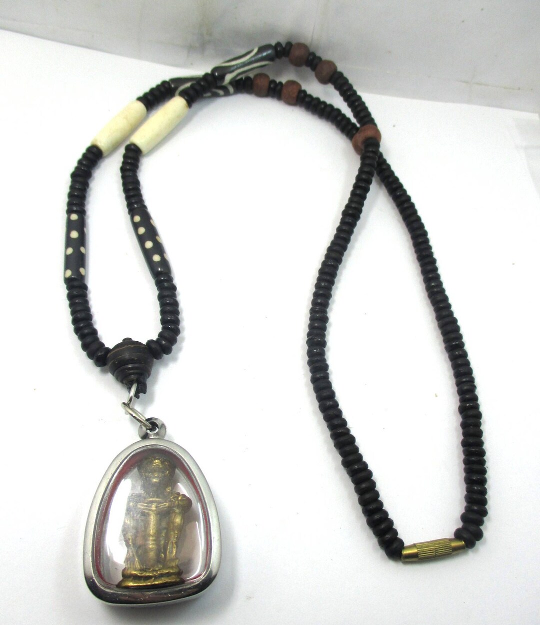 Unique Thai Hanuman ,lord of Monkey Amulet Brass Miniature Pendant ...