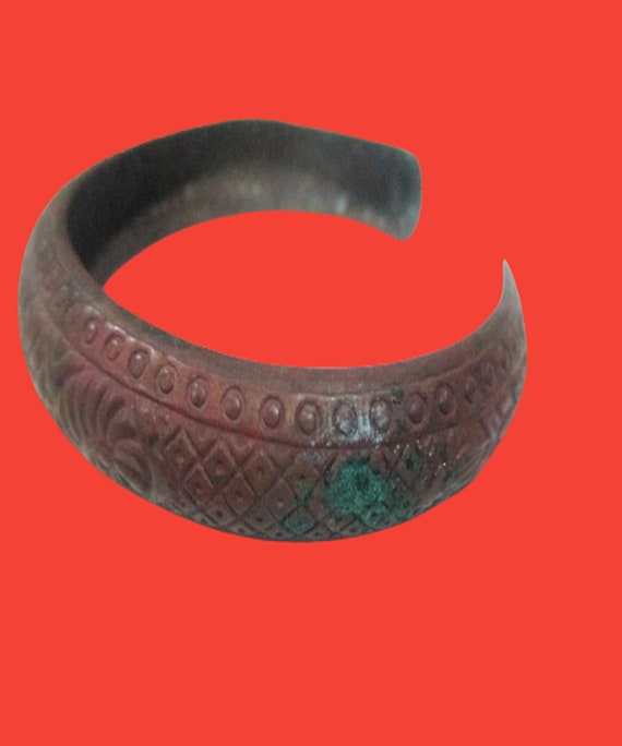Rare Vintage Thai called Kimpang copper Bracelet,core… - Gem