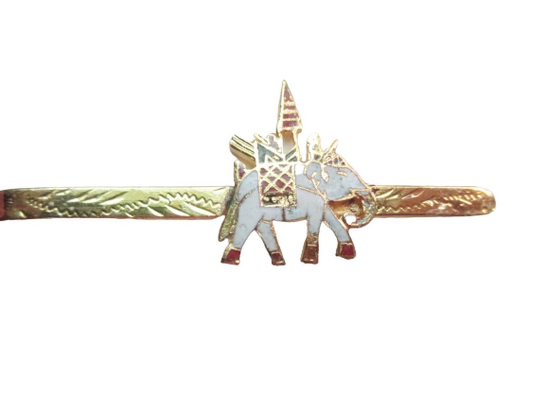 Thai Thailand Elephant Enamel Pin Tie Bar Tie Clip - Etsy