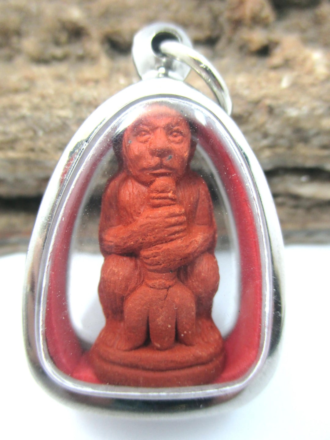 Rare Unique Auth Blessed Small Red White Black Giant Ape Monkey by Lp ...