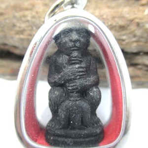 Rare Unique Auth Blessed Small Red White Black Giant Ape Monkey by Lp ...