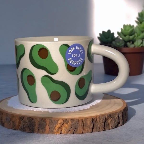 Avocado Green Cups - Etsy