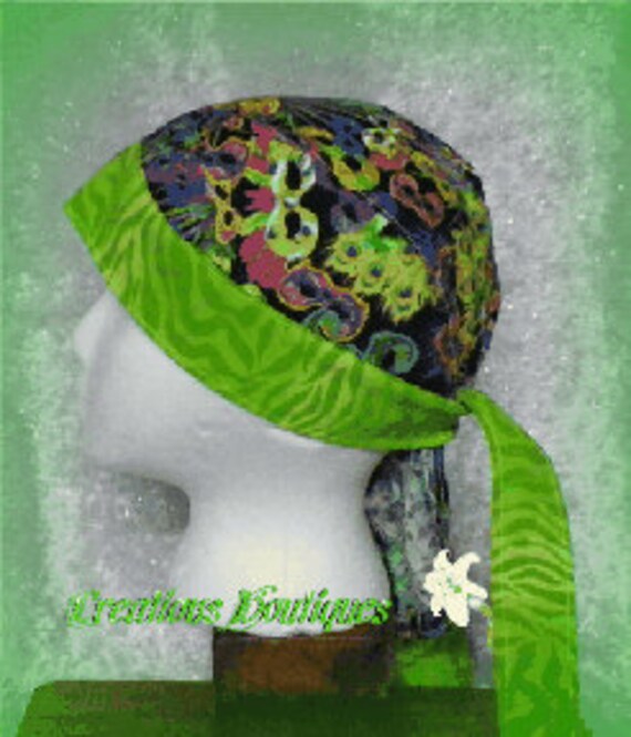 Mardi Gras Mask Print Do Rag/head Gear/skull Cap/chemo | Etsy