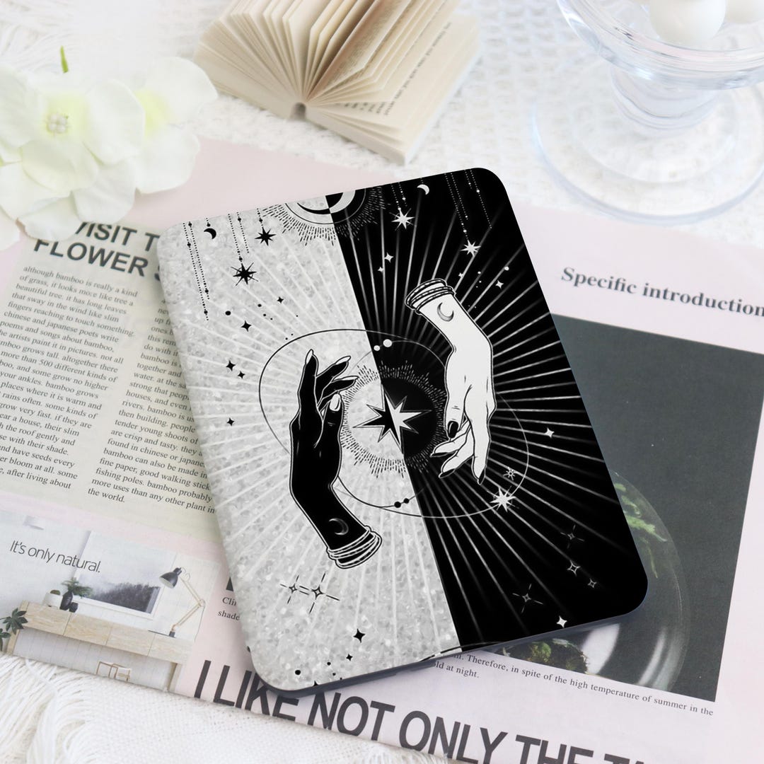 Divining Hand Kindle Case With Hand Strap Custom for Paperwhite 1/2/3/4,kindle 2024,kindle Case ...