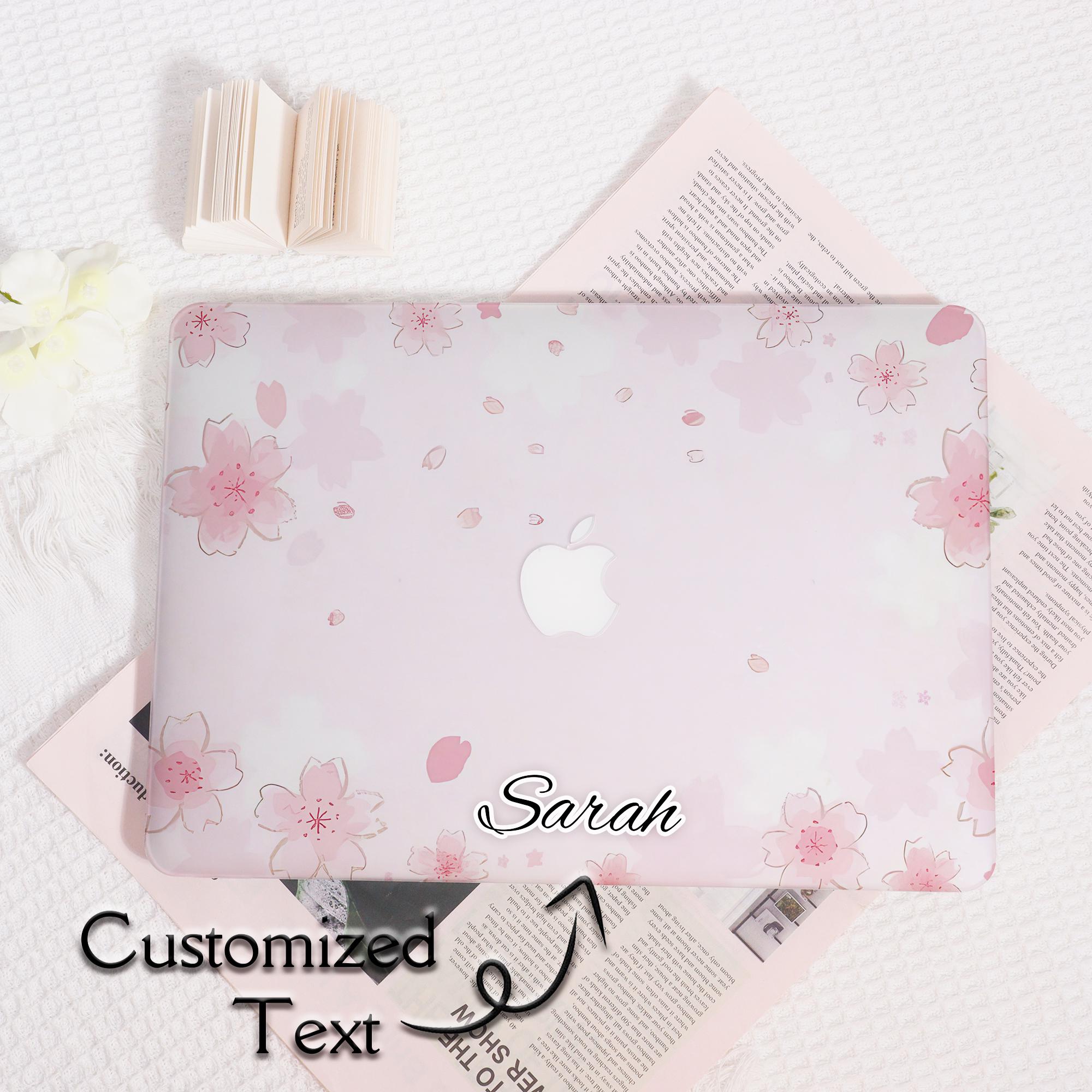 Cherry Blossom MacBook Case, Custom Protective Hard Laptop Case for ...