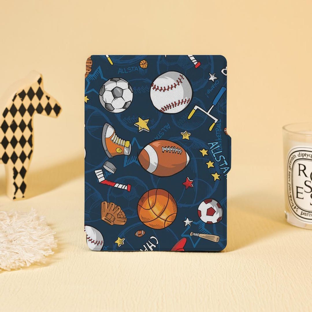 Sports Game Collage Kindle Case for Kindle 11 Paperwhite 1/2/3/4 Kindle ...