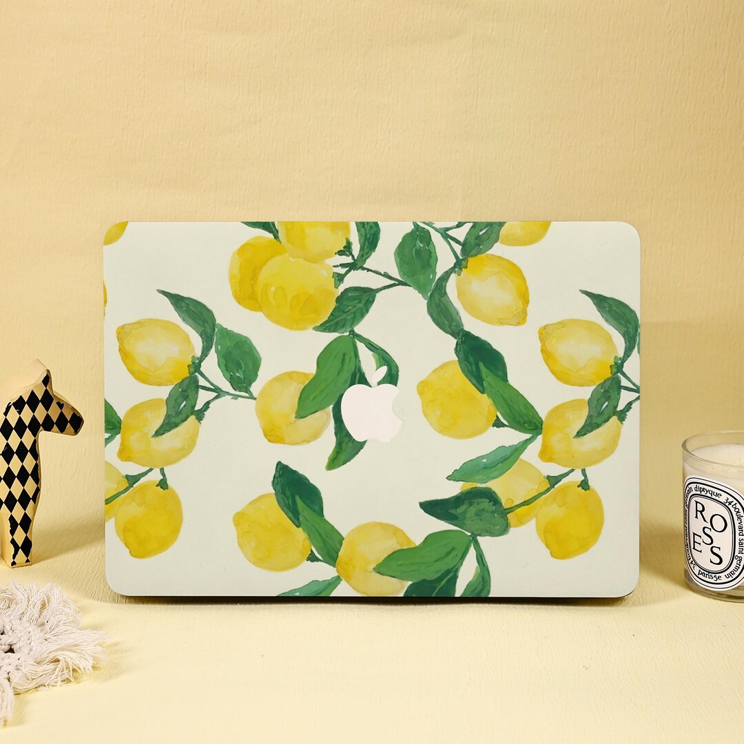Yellow Lemon Tree Cute MacBook Case for MacBook Pro 16 Mac Air 13 ...