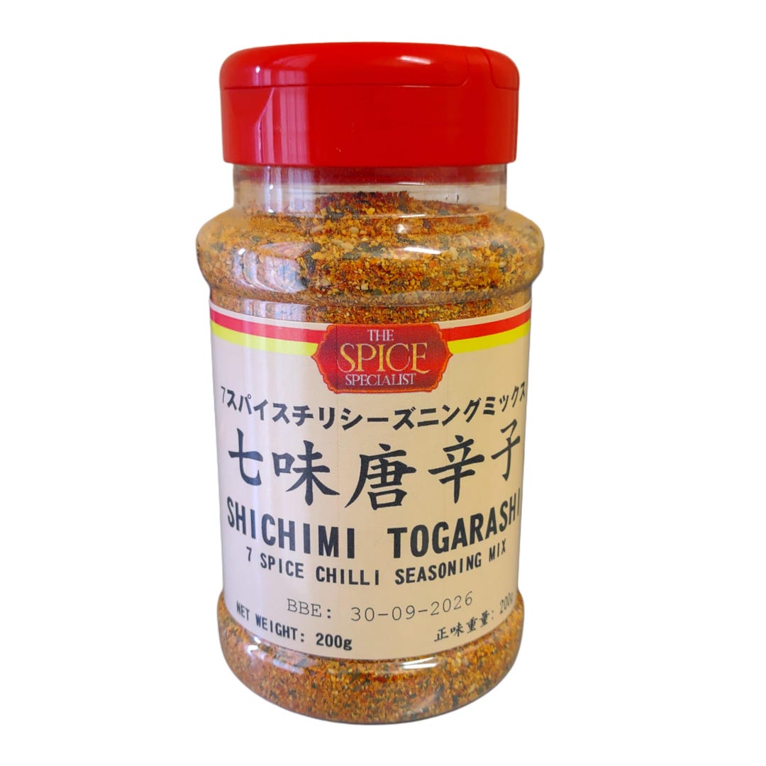 Shichimi Togarashi Japanese 7 Spice Chilli Seasoning Mix 200g - Etsy