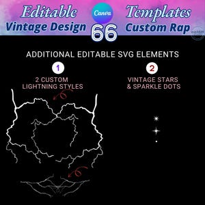 SVG 90s Bootleg Shirt Template Bundle, Editable Canva Designs, Vintage ...