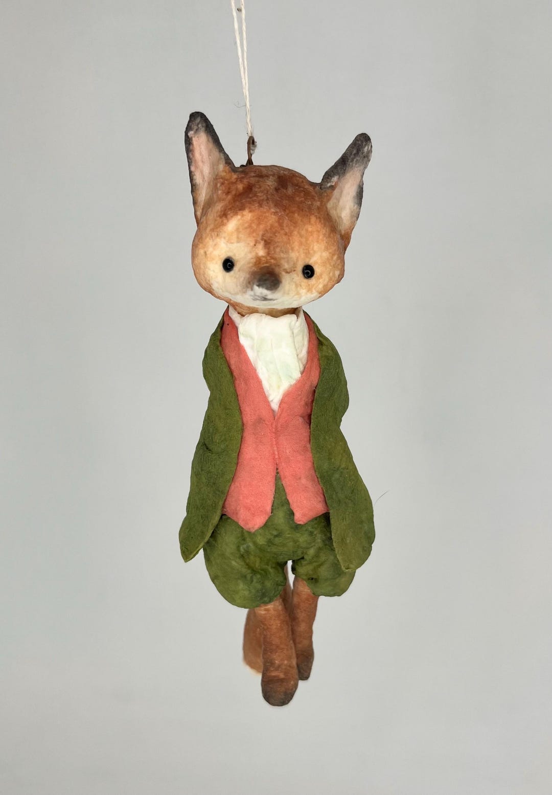 Ready to Ship Mr. Tod Fox Beatrix Potter Spun Cotton Christmas/easter ...