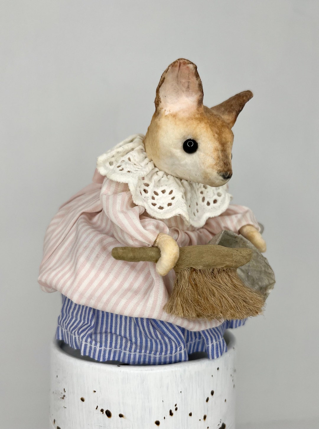 Ready to Ship Hunka Munka Mouse Beatrix Potter Spun Cotton Christmas ...