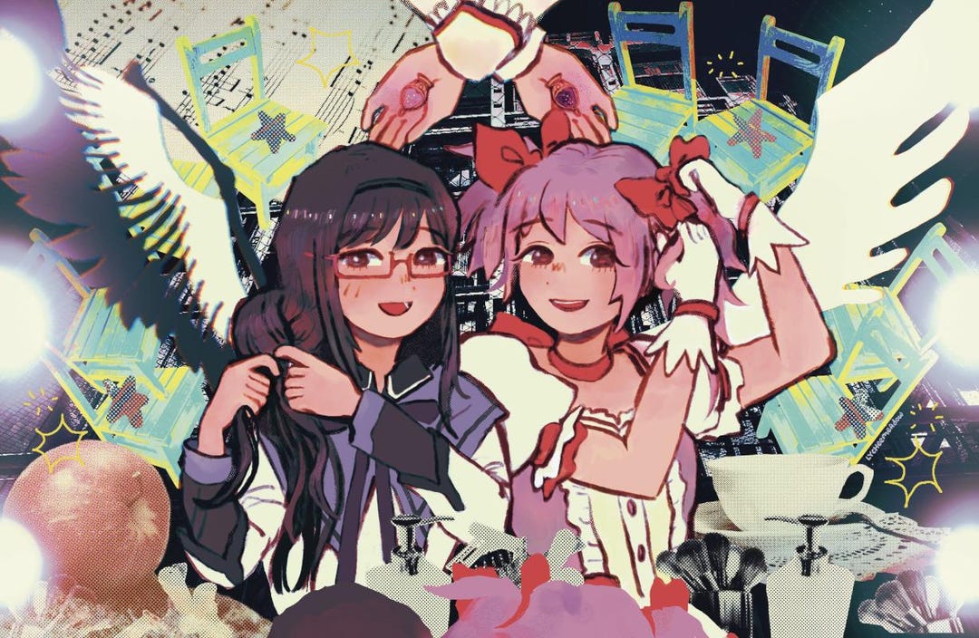 Madoka Magica Homumado Poster Print | 2010s Anime - Etsy