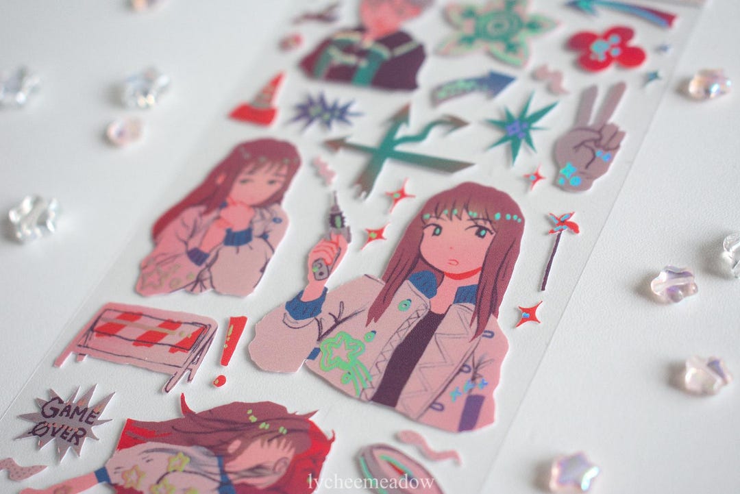 Heaven Delusion Kiruko/maru Shiny Holographic Sticker Sheet ...