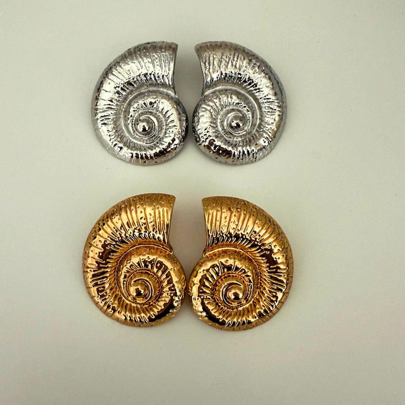 Seashell Earrings - Etsy