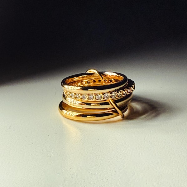 Connected Ring - Etsy