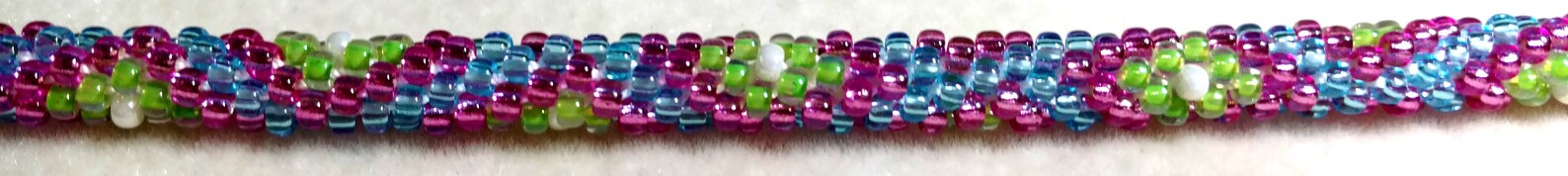 Kumihimo, PATTERN, 4 Color Diamond, Bracelet, PDF Download, Kumihimo ...