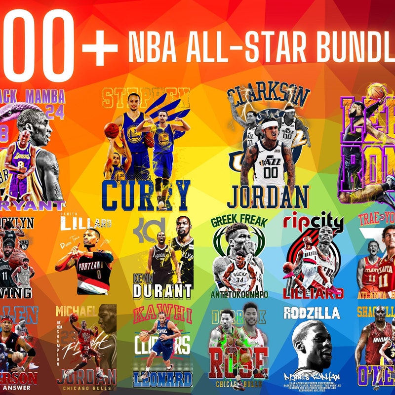 Nba All Star Posters - Etsy