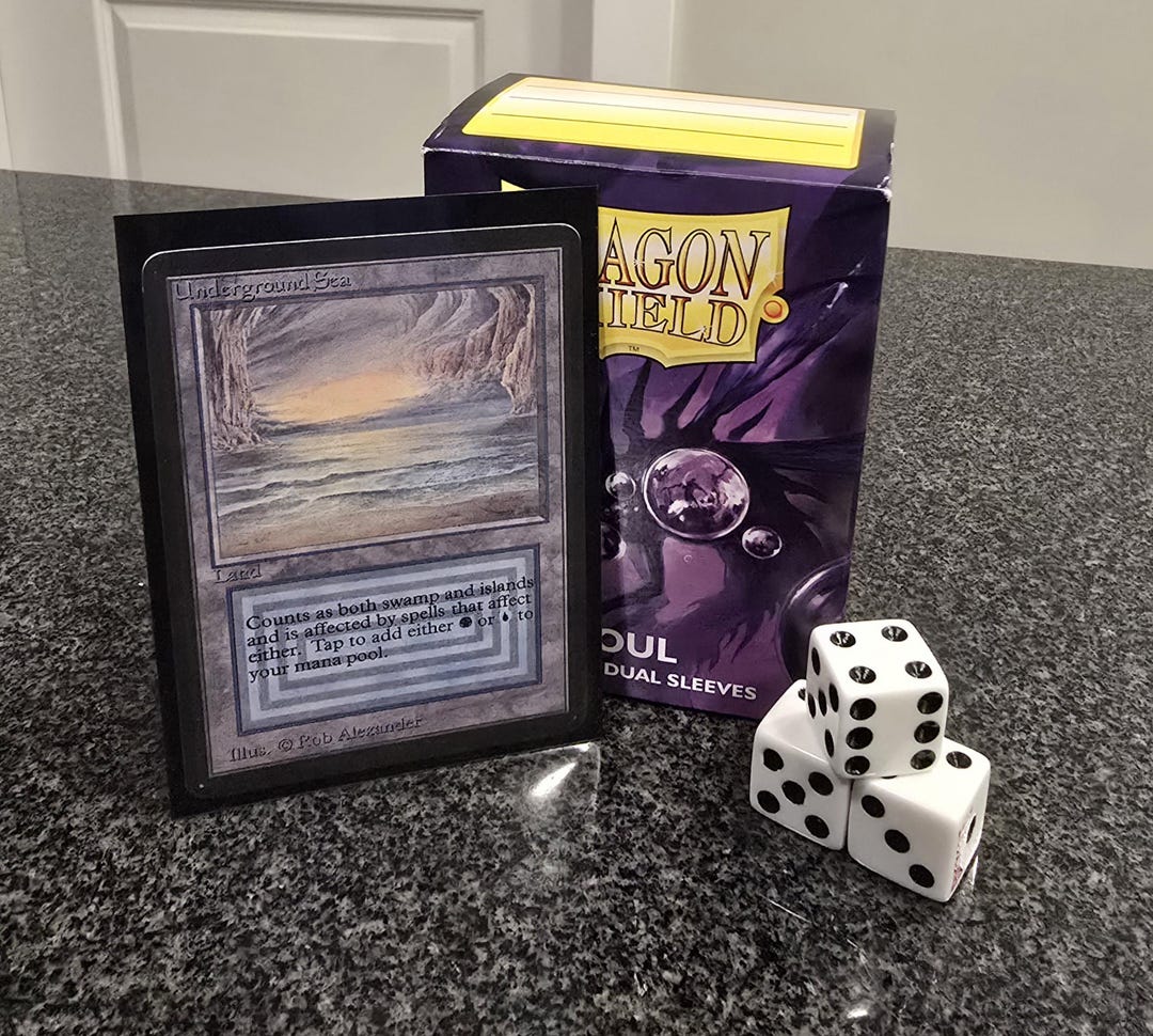 MTG Proxy Cards Printed 10 Beta Dual Land Cards Magic - Etsy