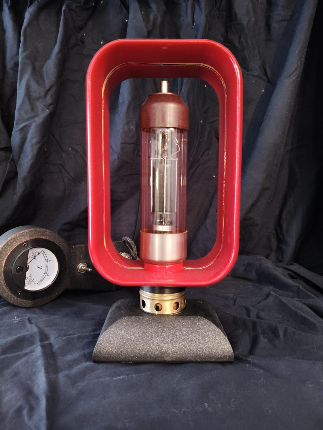 Vintage LED Lamp Vacuum Tube Light 3D Printed, Handmade, Steampunk ...
