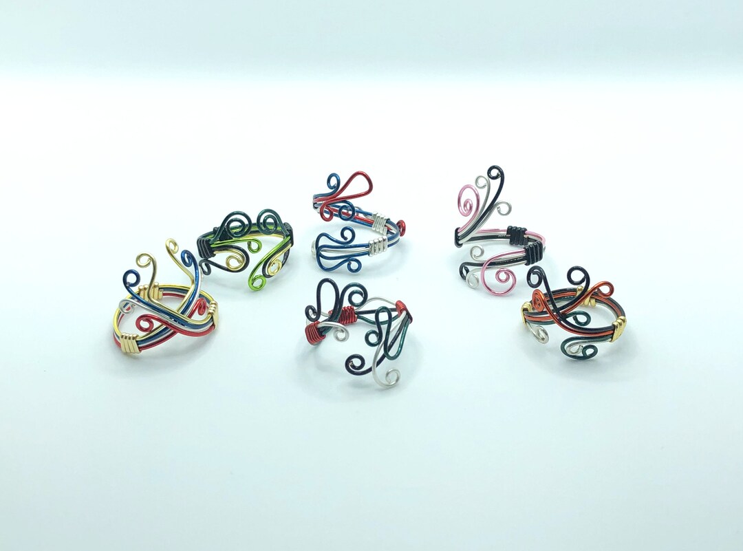Pro Anime Hero Villain Inspired Adjustable Wire Rings - Etsy