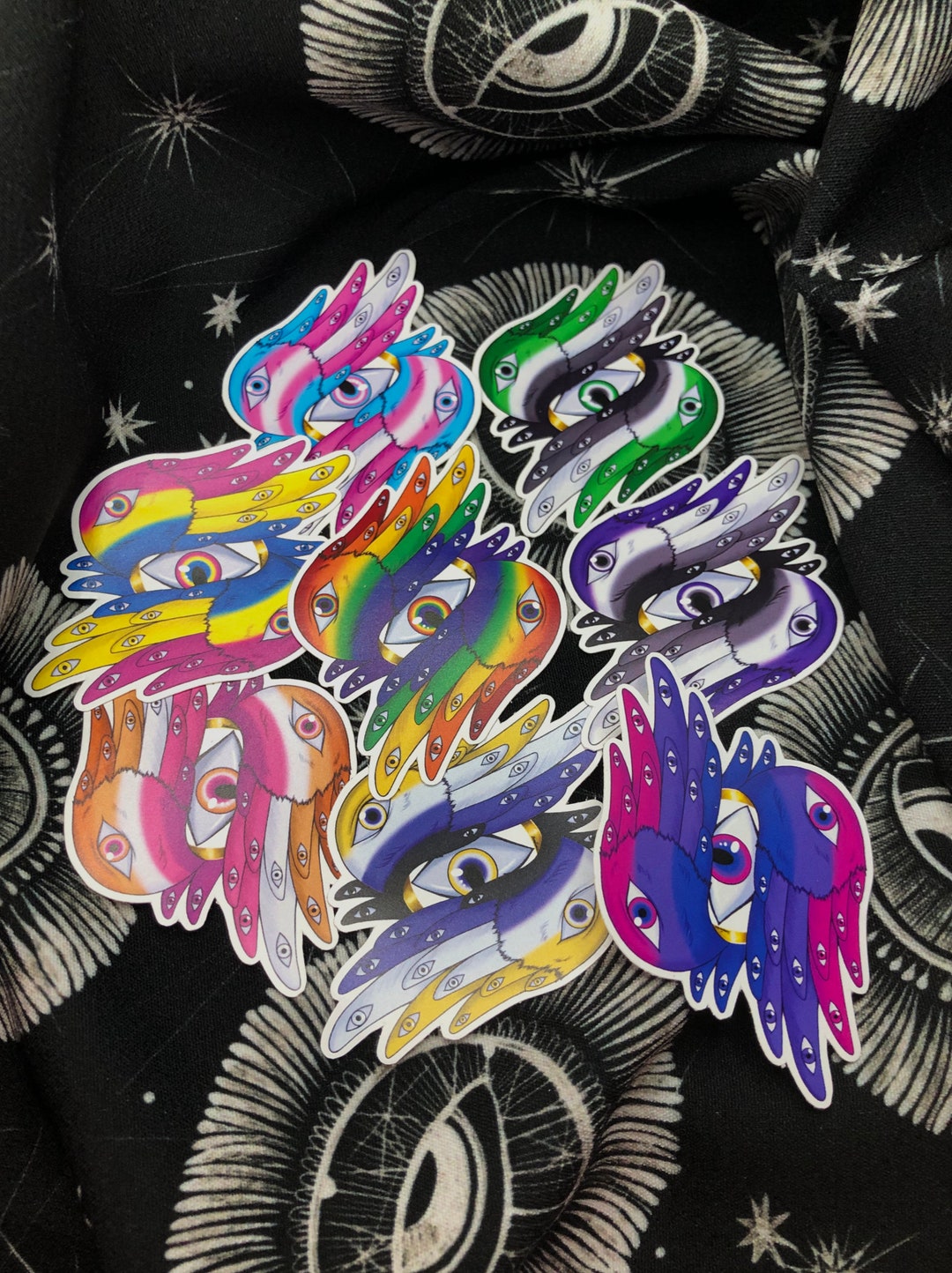 Biblically Accurate Angel Pride Stickers- Matte Finish - Etsy