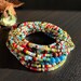 Siesta Key Stack, Neutral Seed Bead Bracelet Stack, Tiny Beaded ...