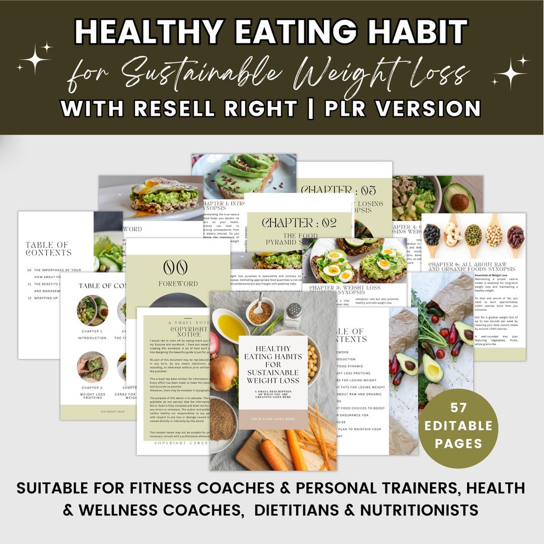 Healthy Eating Habit Done for You Coaching Program for Nutrition Coach ...